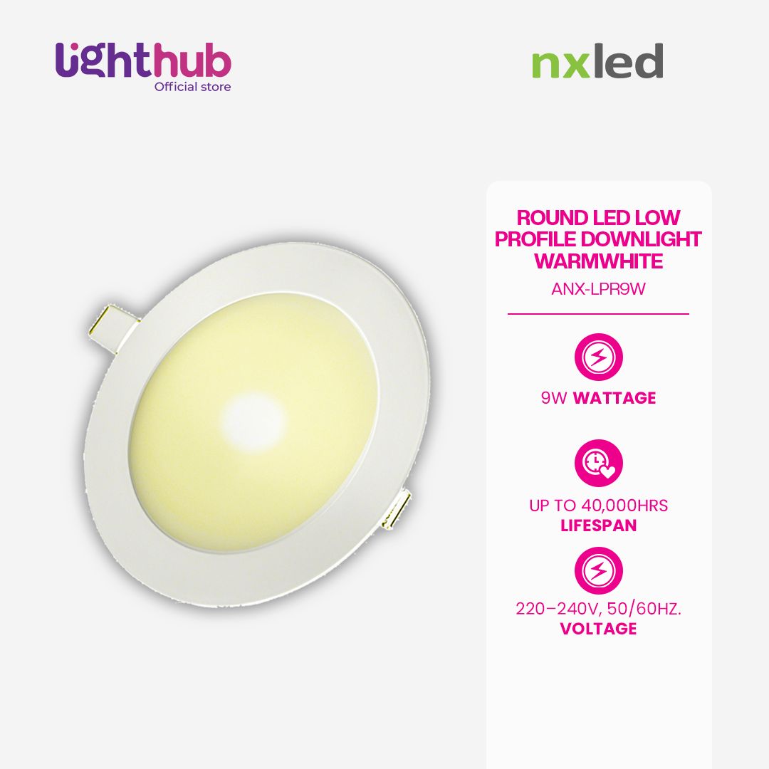 Nxled LED Low Profile Downlight 12W (ANX-LPR12W) | Lighthub.Store