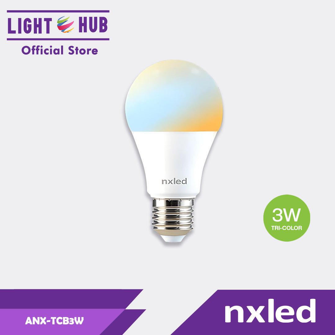 Nxled Tricolor Bulb 3W | Lighthub.Store