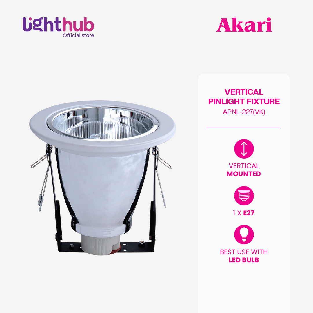 Akari Vertical Pinlight Fixture (APNL-227(VK)) | Lighthub.Store