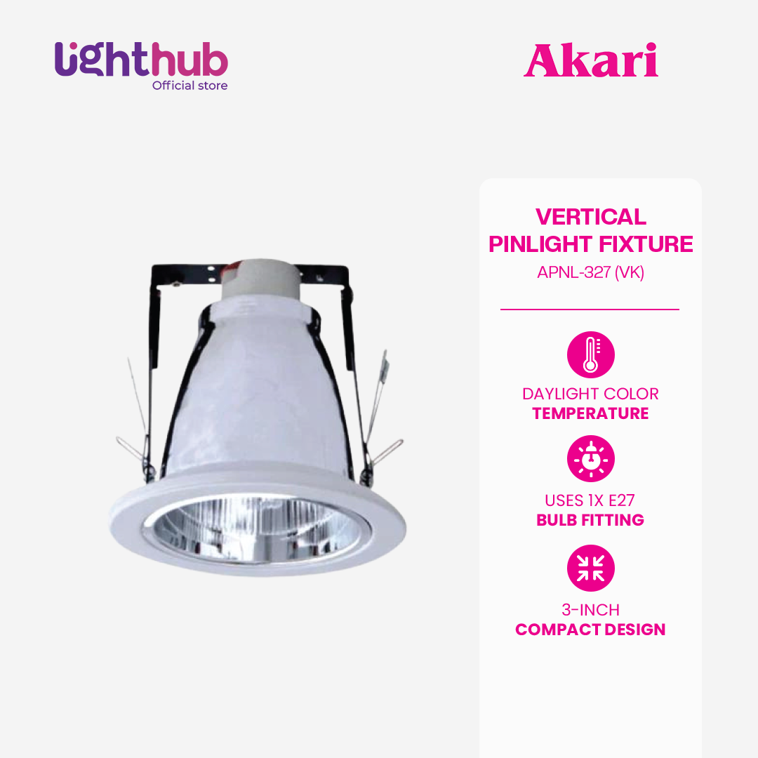 Akari Vertical Pinlight Fixture (APNL-327(VK)) | Lighthub.Store