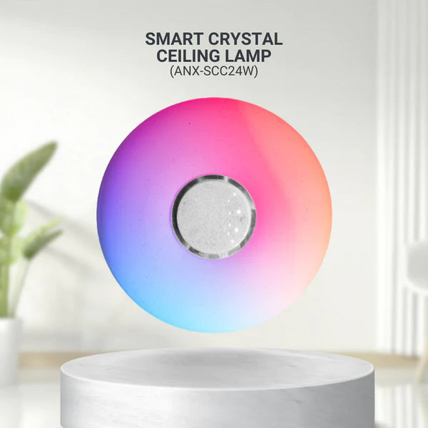 Nxled 24W Smart Crystal Ceiling Lamp (ANX-SCC24W) | Lighthub.Store