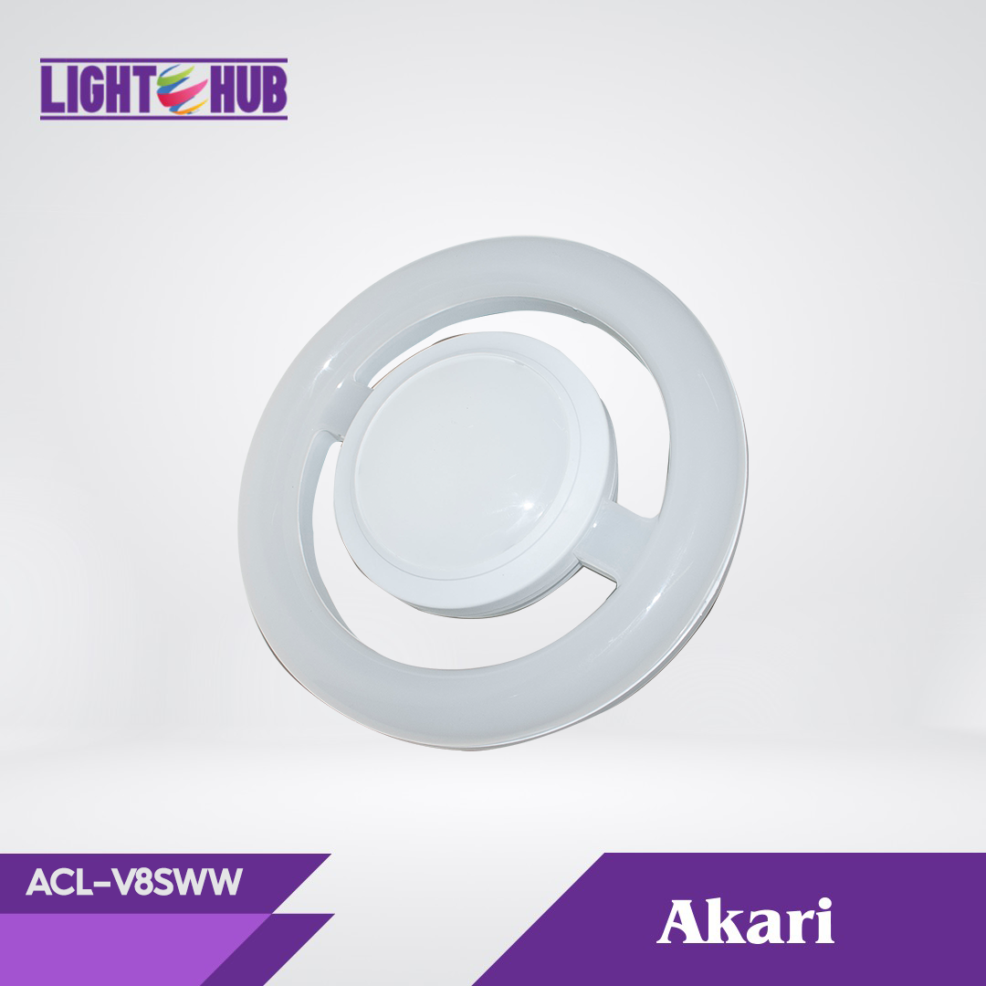 Akari LED Circular Single Color 20W - Warm White (ACL-V8SWW) | Lighthub ...