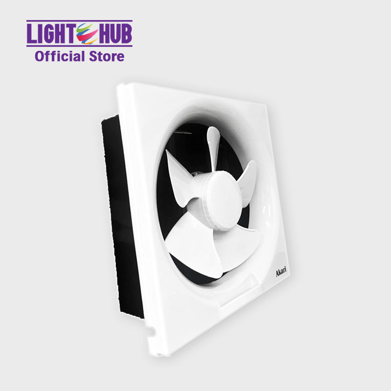 Akari 10” Wall Exhaust Fan White (AEF-10W) | Lighthub.Store