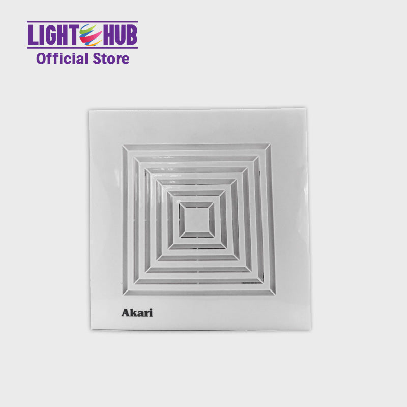Akari 8" Exhaust Fan - Square 25W (AEF-8C) | Lighthub.Store