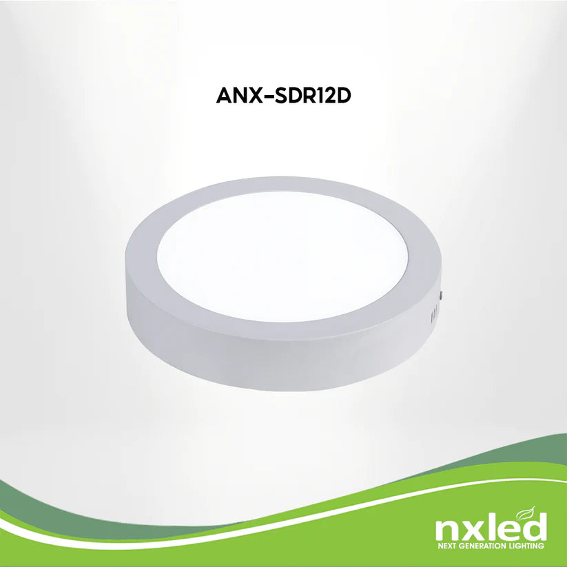 Nxled Round Surface Downlight 12W (ANX-SDR12D) | Lighthub.Store