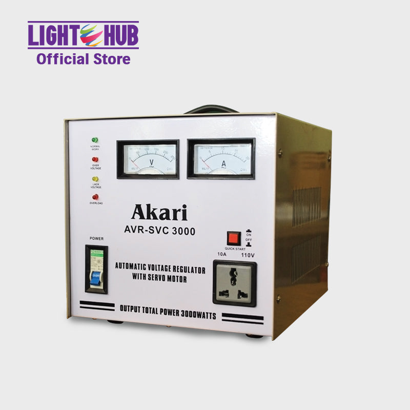 Akari Automatic Voltage Regulator 3000W | Lighthub.Store